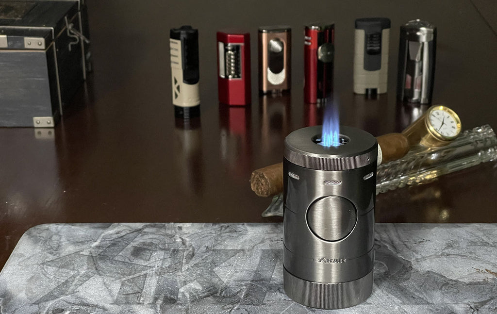 Quad-Jet Torch Tabletop Lighter by Xikar - Xikar Cigar Cutters, Torch ...