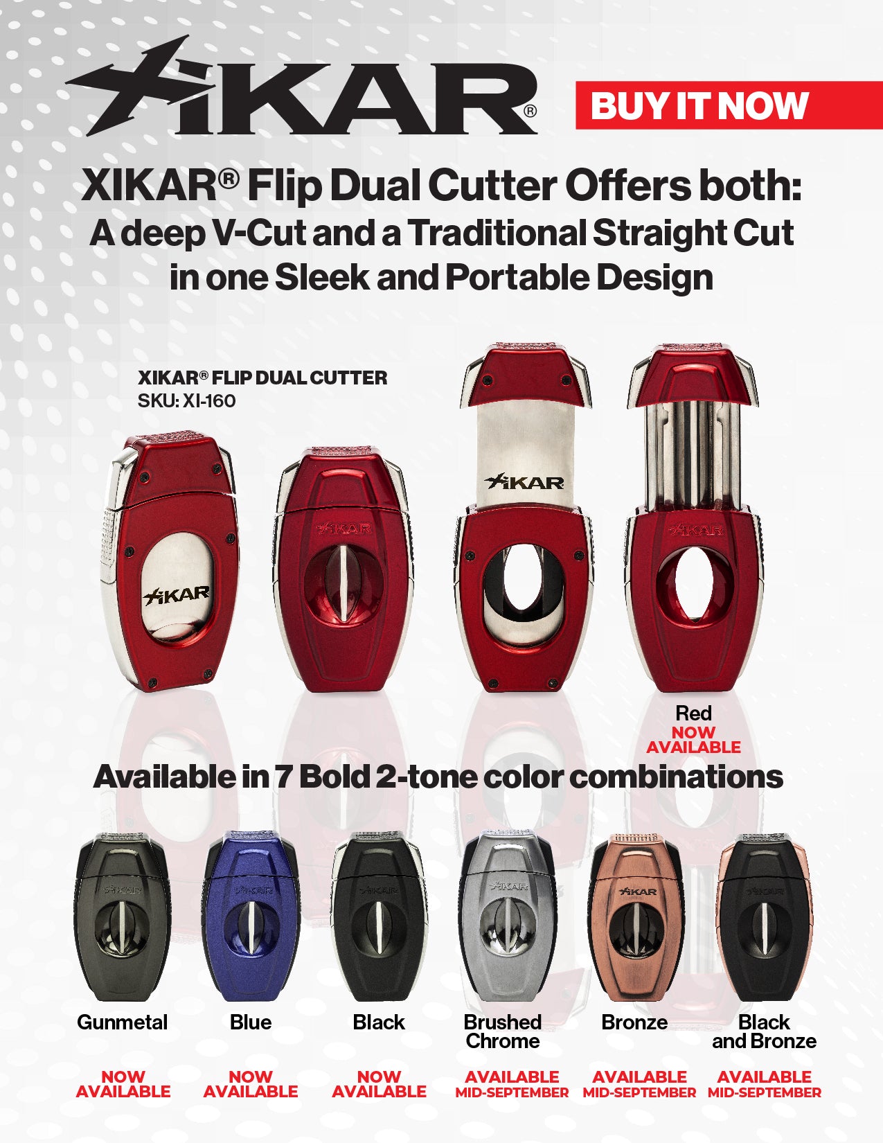 Xikar Cigar Cutters, Torch Lighters, Humidors & Cigar Accessories